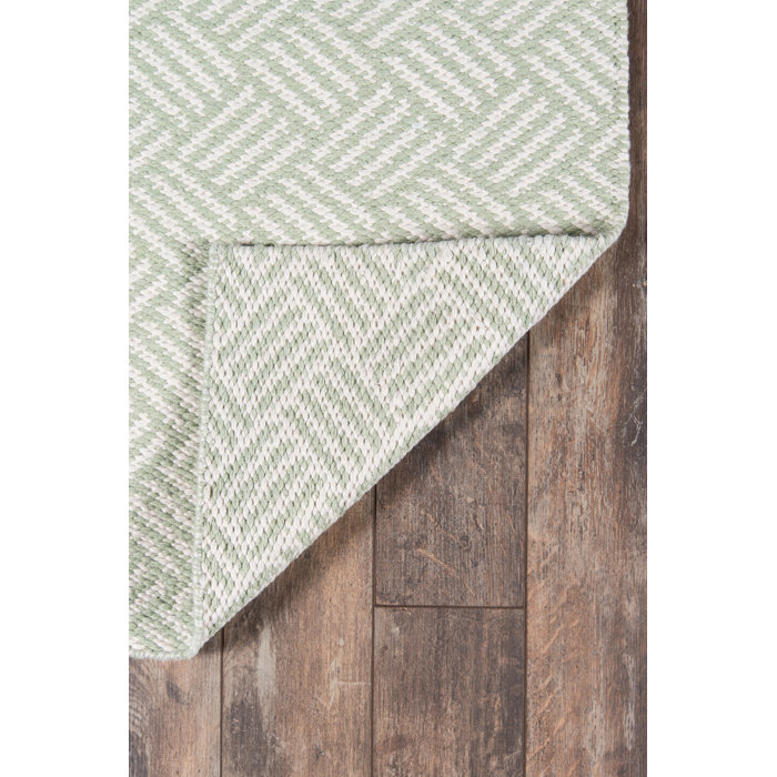 Bayou Breeze Andilyn Flatweave Geometric Indoor/Outdoor Rug | Wayfair